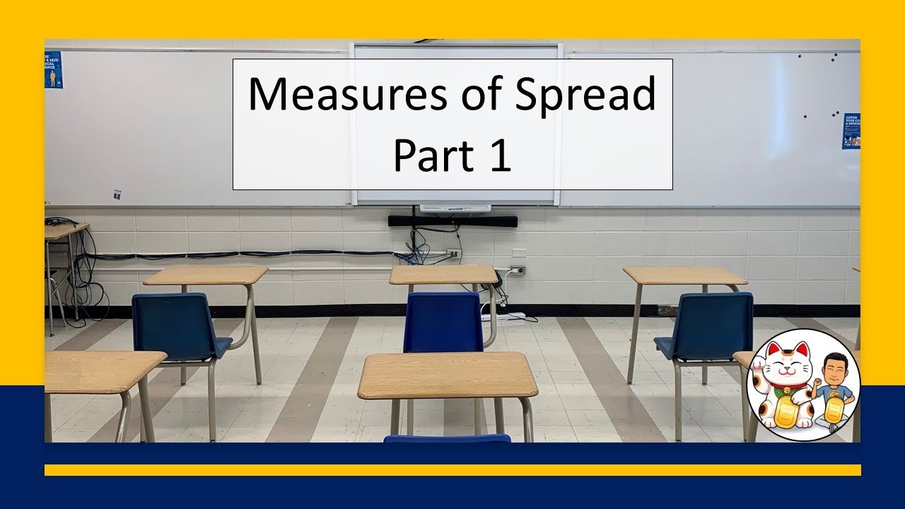 14 Measures of Spread Part 1 - YouTube