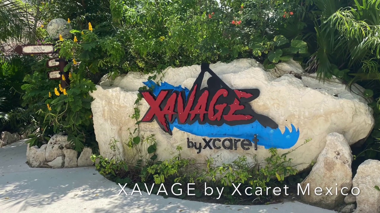 Xavage Park Xcaret Mexico - Adventure Park near Cancun - YouTube