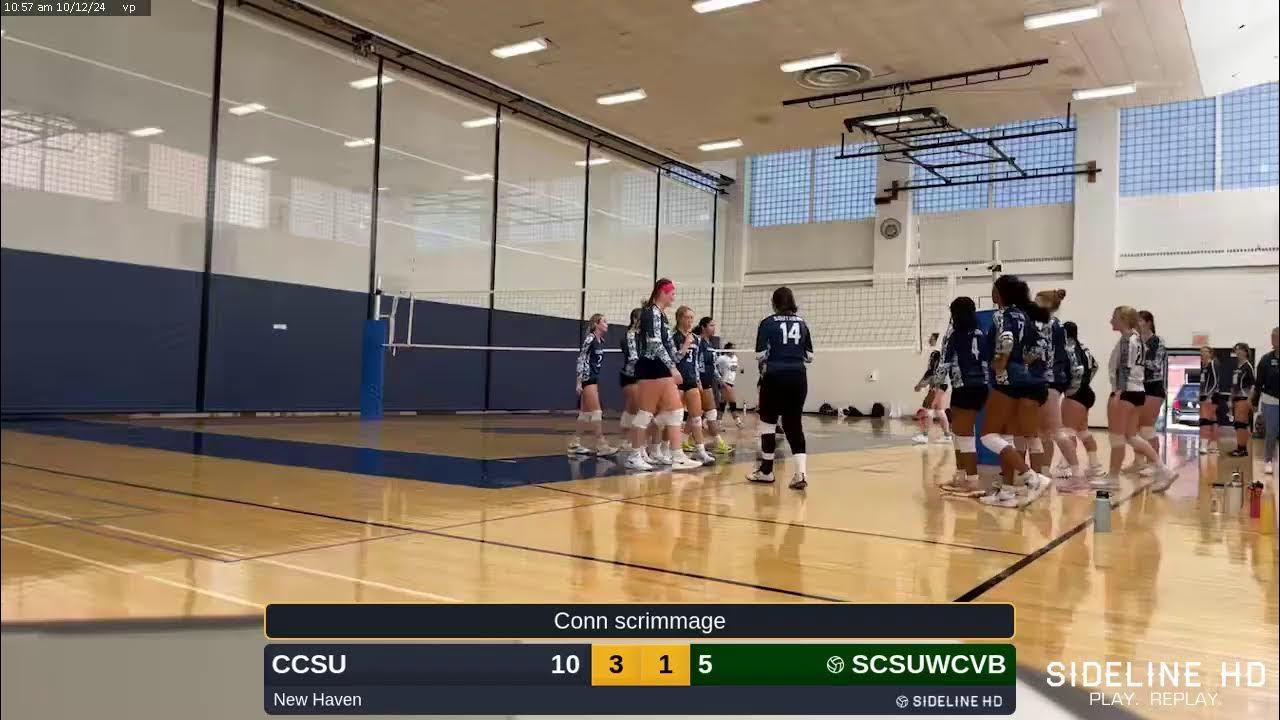 SCSUWCVB vs. CCSU (2024.10.12) - YouTube
