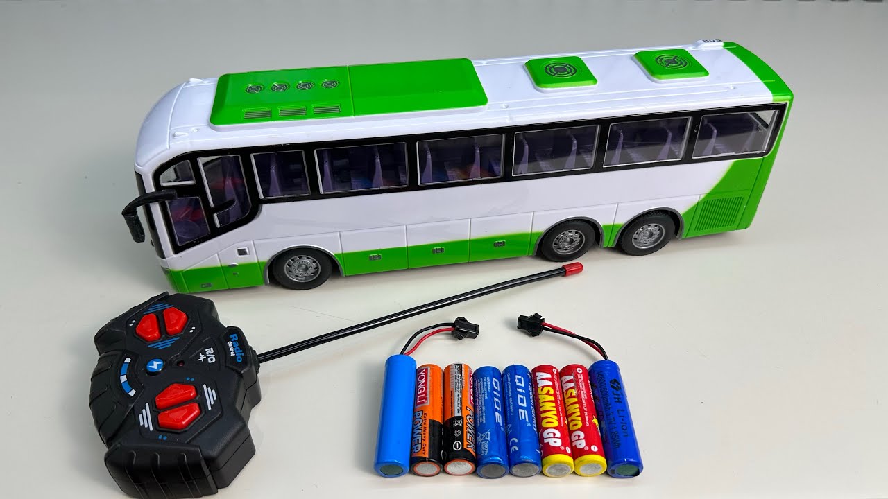 Unboxing city RC buses, cool RC police SUV Car, RC Paw Patrol vehicles ...
