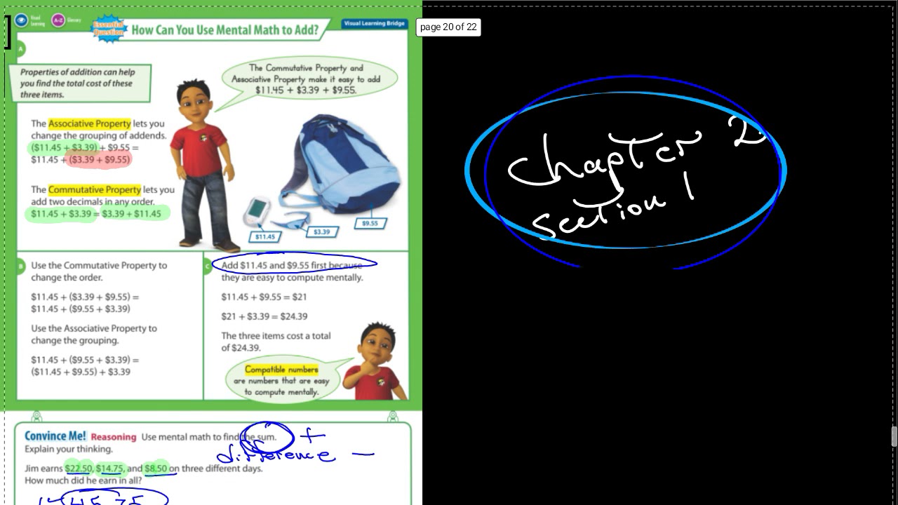 Envision Math 5th Chapter 2 Section 1 - YouTube