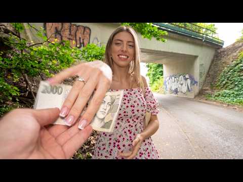 Public agent - sexy girl agree for fun #usa #girl #hot #kissing #lips