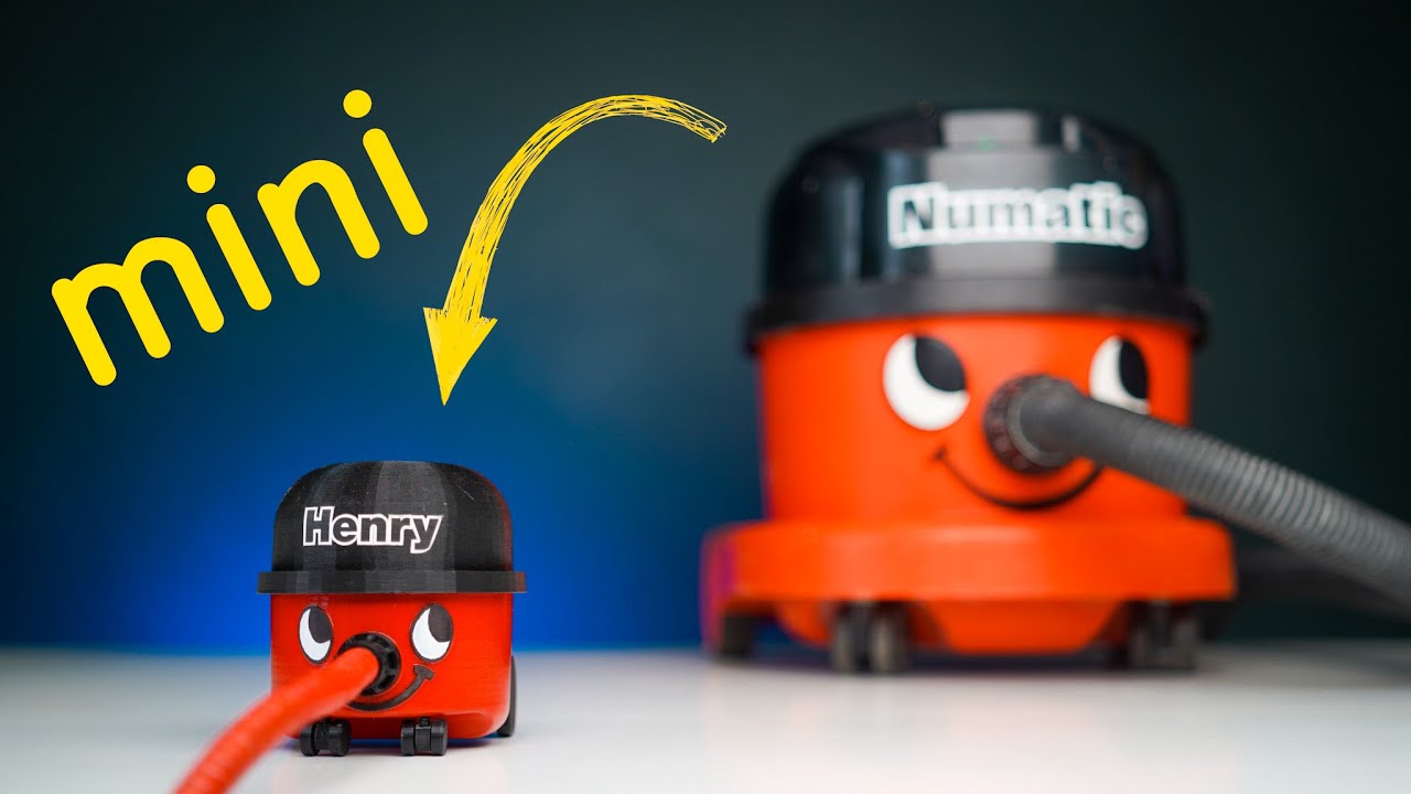I made the smallest working hoover - YouTube