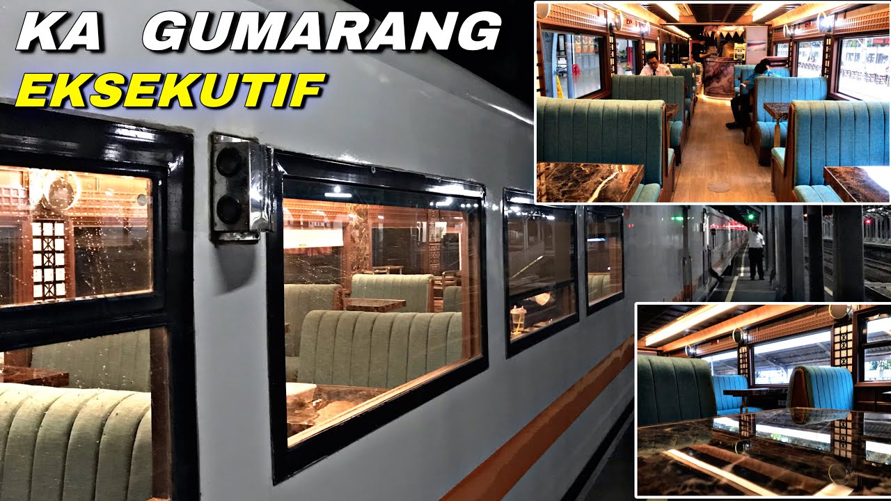 MEWAHNYA RESTO KERETA API SI PALING PANJANG SE-INDONESIA || Trip KA ...