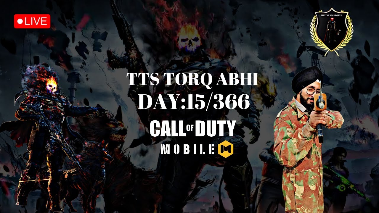 🔴 LIVESTREAM OF CODM MP: #codm #callofduty |BY: @torqabhivlogs With ...