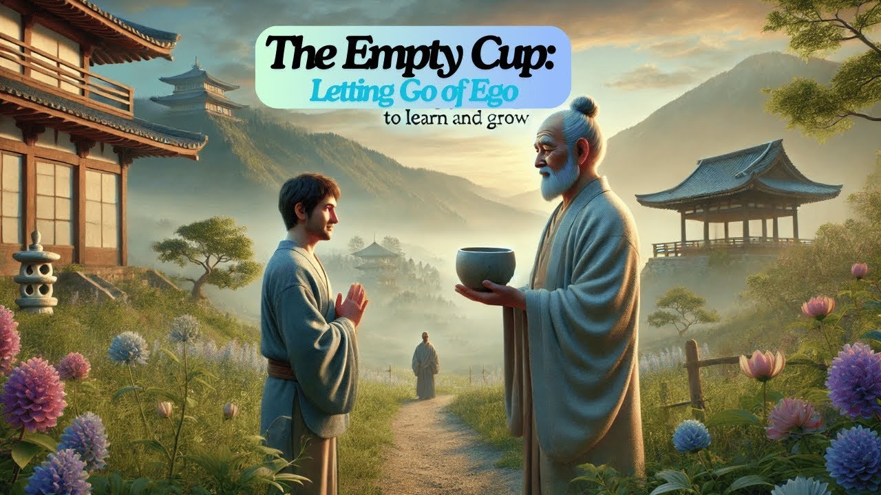 The Empty Cup: Letting Go of Ego-Zen Story, Zen Master Motivational ...