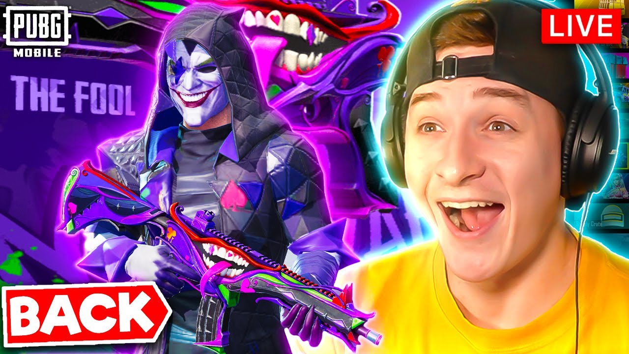 FOOL SET CRATE OPENING!! PUBG MOBILE LIVE - YouTube