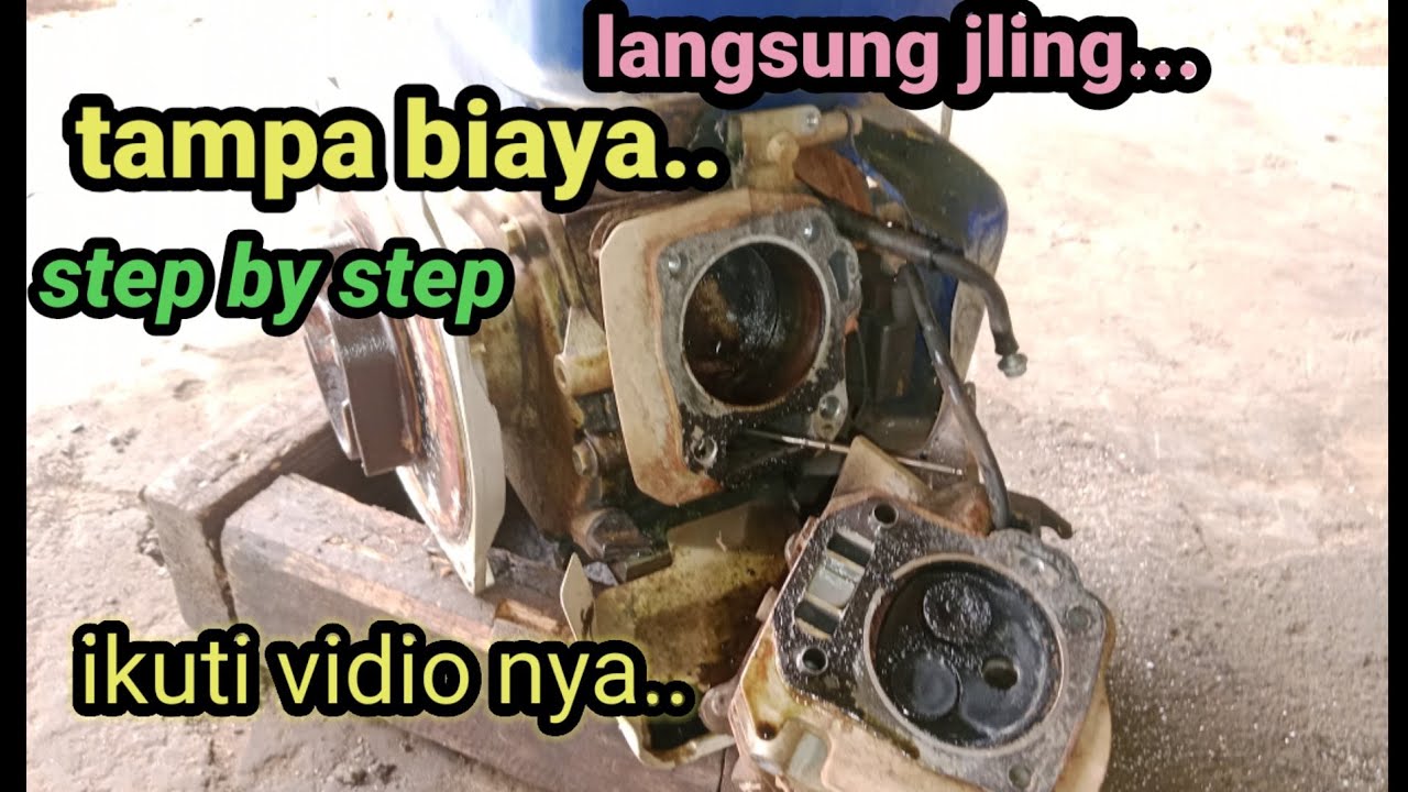 cara mengatasi mesin genset yang macet atau ngancing - YouTube