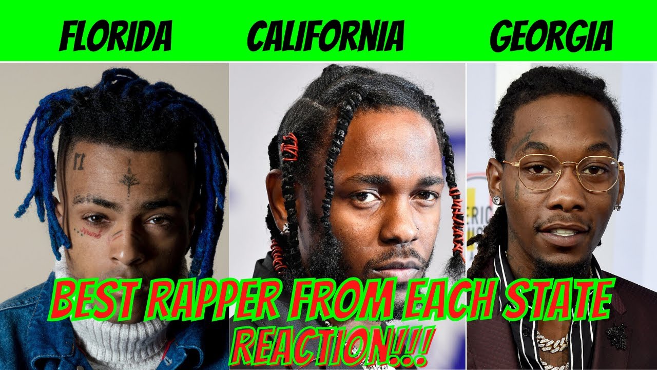 Best Rappers from each State REACTION!! - YouTube