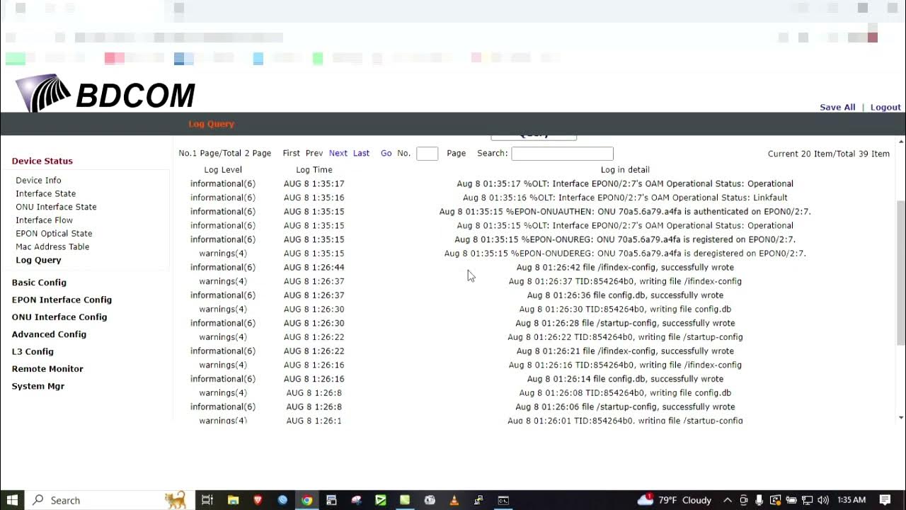 BDCOM EPON OLT Basic Concept Full Video || Bangla Tutorial - YouTube