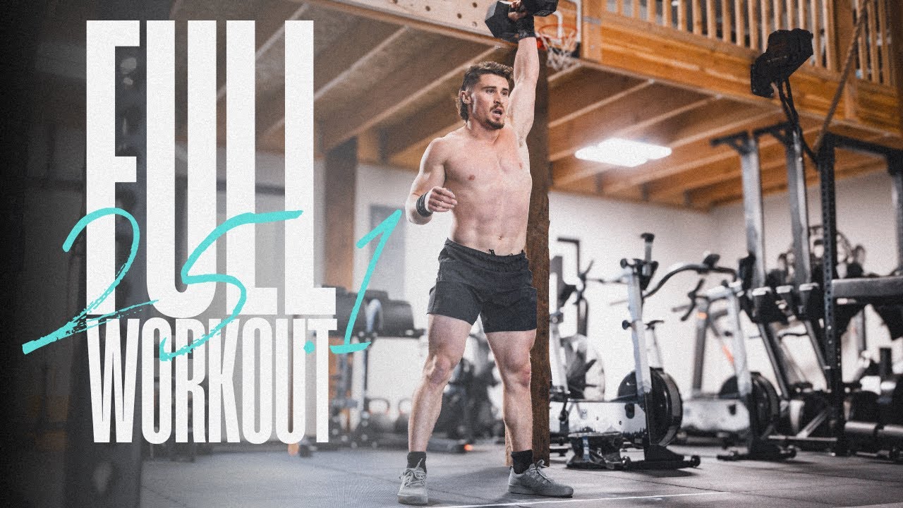Justin Medeiros Completes CrossFit Open Workout 25.1 | Full Workout ...