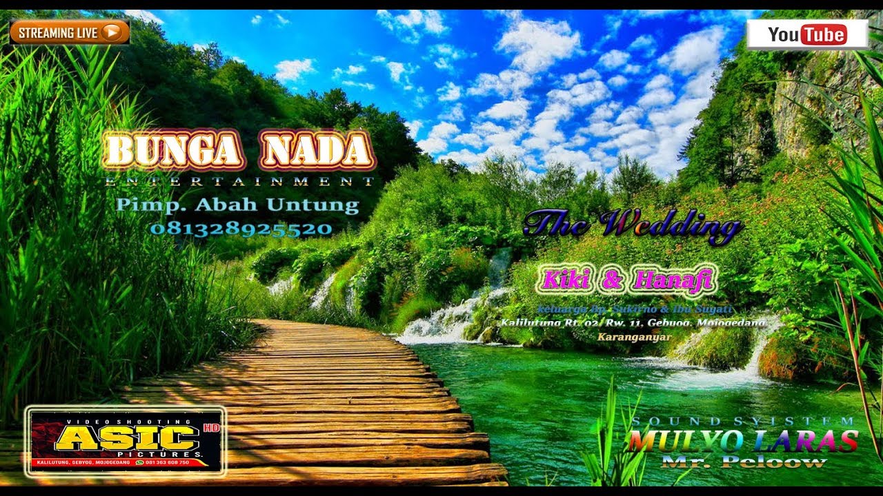 LIVE STREAMING//CAMPURSARI BUNGA NADA//MULYO LARAS SOUND SYSTEM//ASIC ...