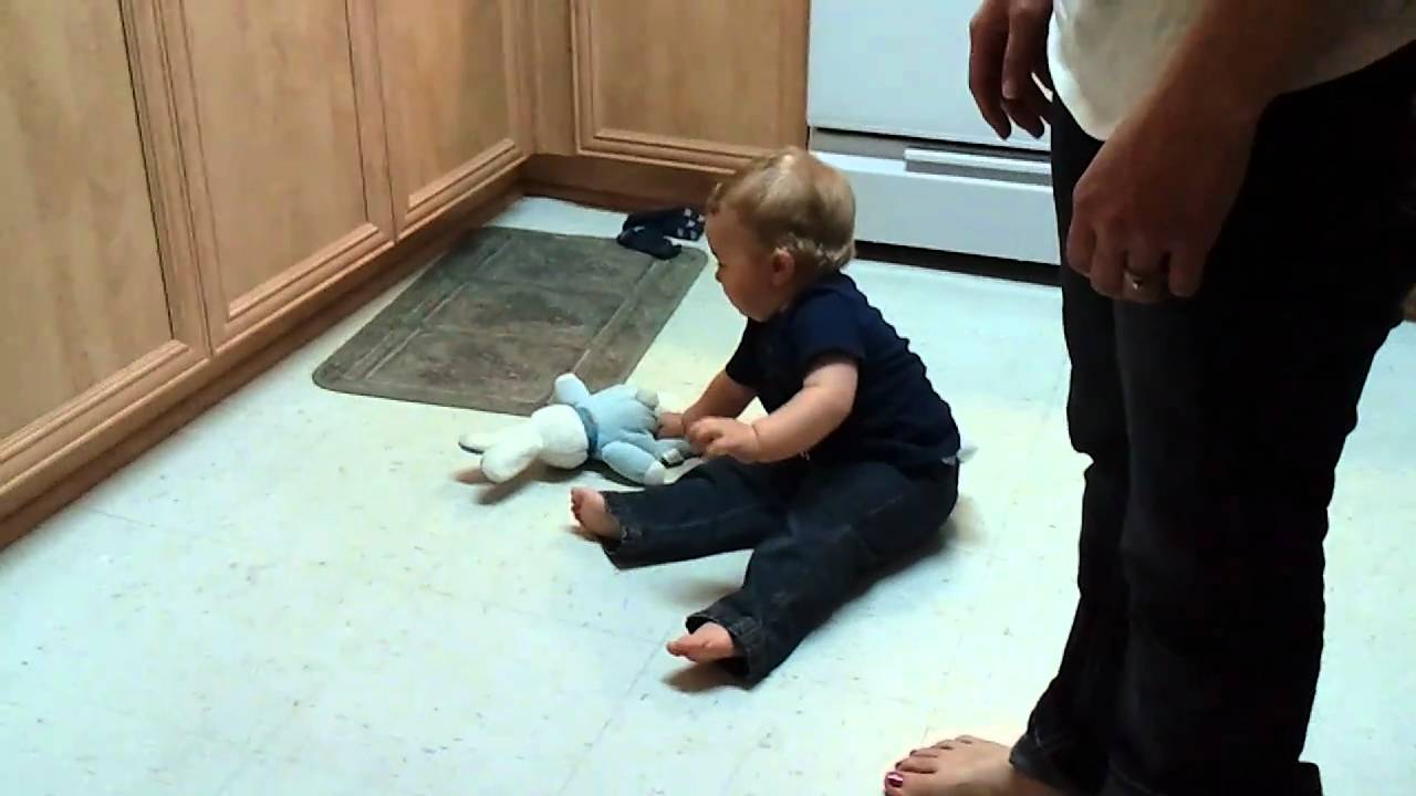 Baby zach throws a fit - YouTube