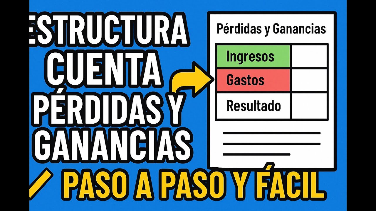 CUENTA PÉRDIDAS Y GANANCIAS explicada con ejercicios - PyG. Paso a Paso ...