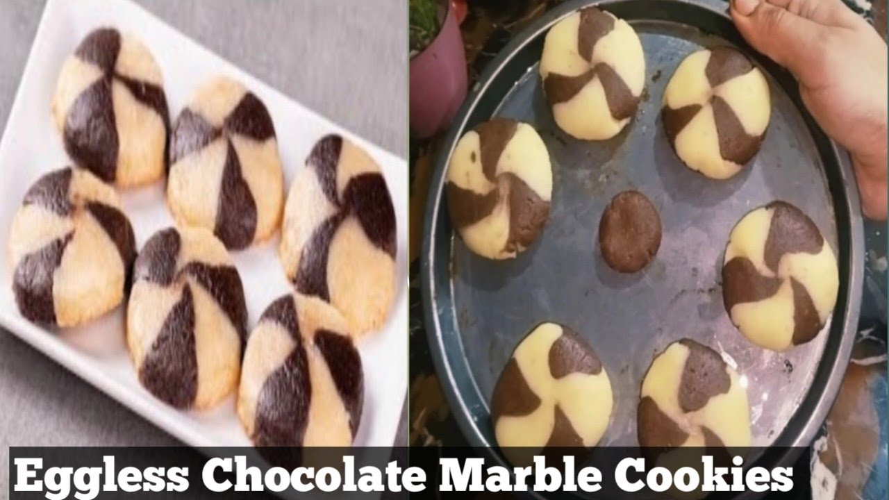 Only 3 Ingredients Marble Cookies Recipe By Kitchen With Samaviya ...
