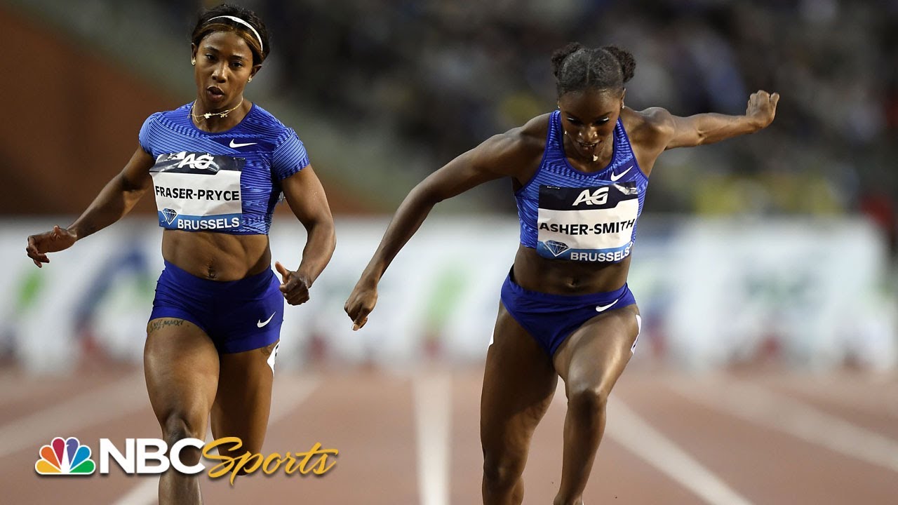 Asher-Smith and Fraser-Pryce separated by just 0.07 in Diamond League ...
