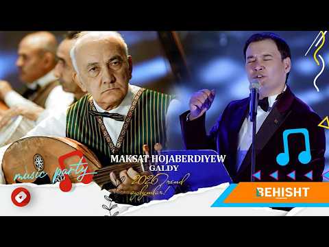 MAKSAT HOJABERDIÝEW - Ýaşym Galdy (Official Lyric Video 2026)