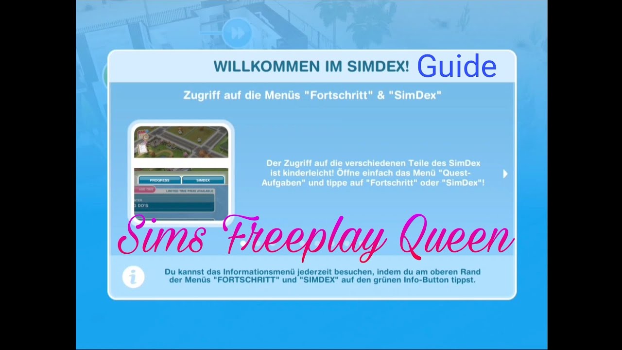 SIMDEX GUIDE KURZ ERKLÄRT und wo du ihn findest... #simsfreeplay # ...