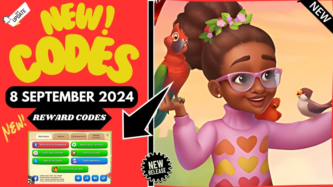 ⚠️ NEW SEPTEMBER ⚠️ TOWNSHIP PROMO CODES IN AUGUST 2024 - TOWNSHIP ...