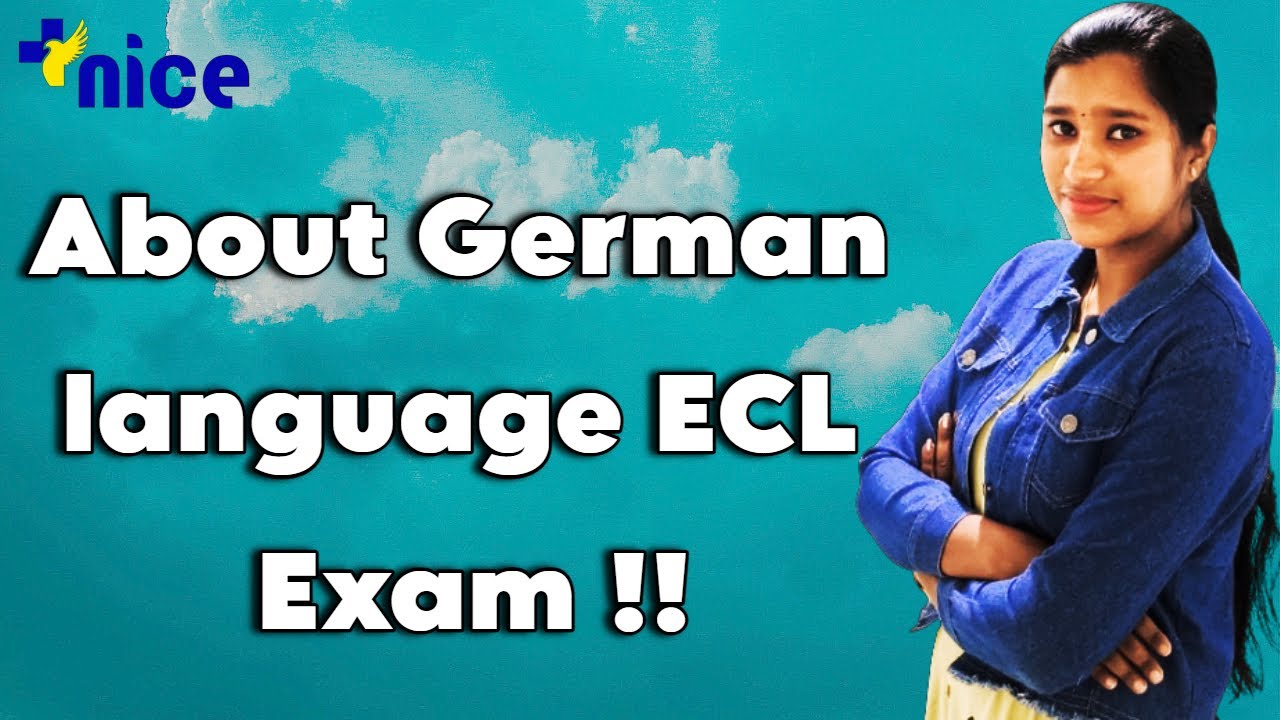 About German language ECL Exam --#german #study #language - YouTube