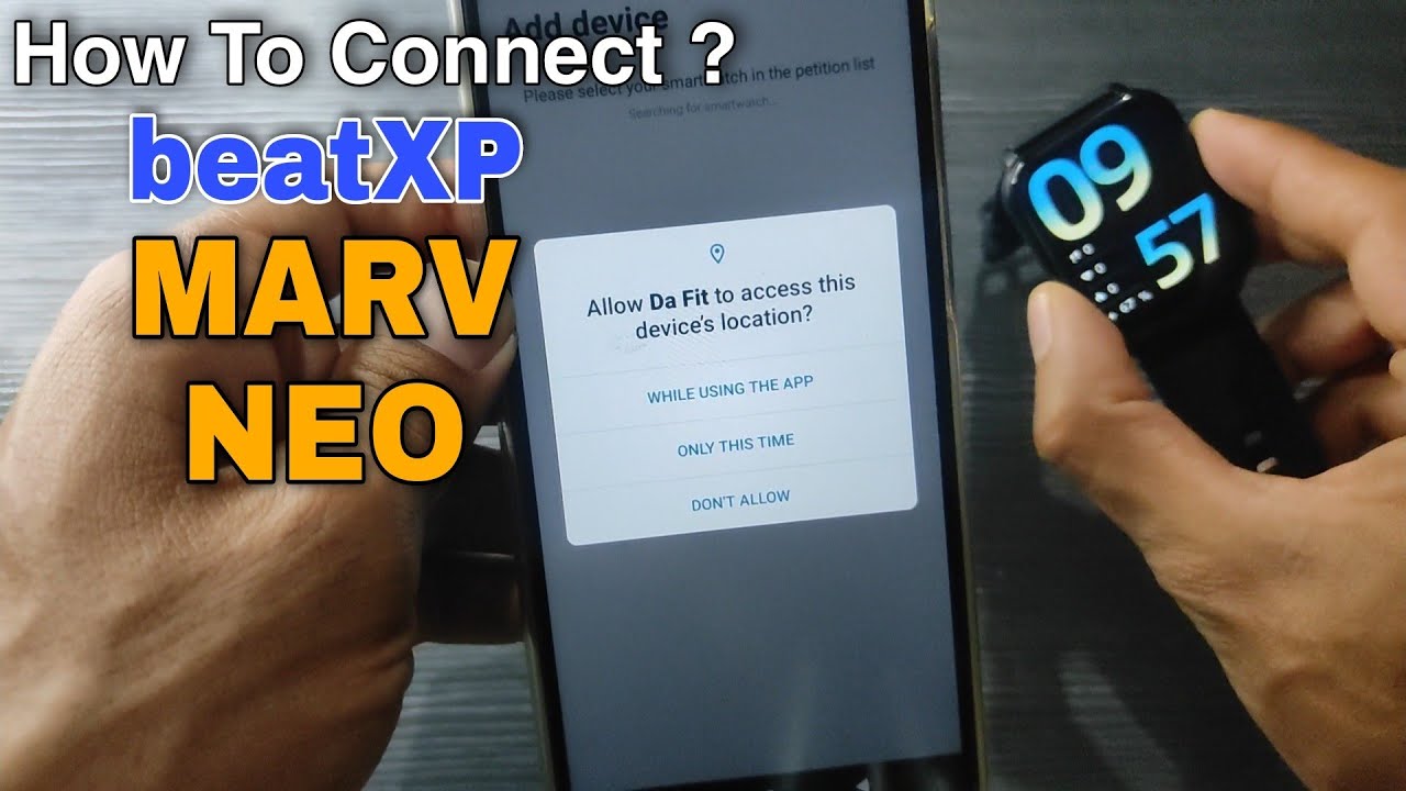 How To Connect BeatXP MARV NEO Smartwatch ? Tutorial by Jugadu Ladka - YouTube