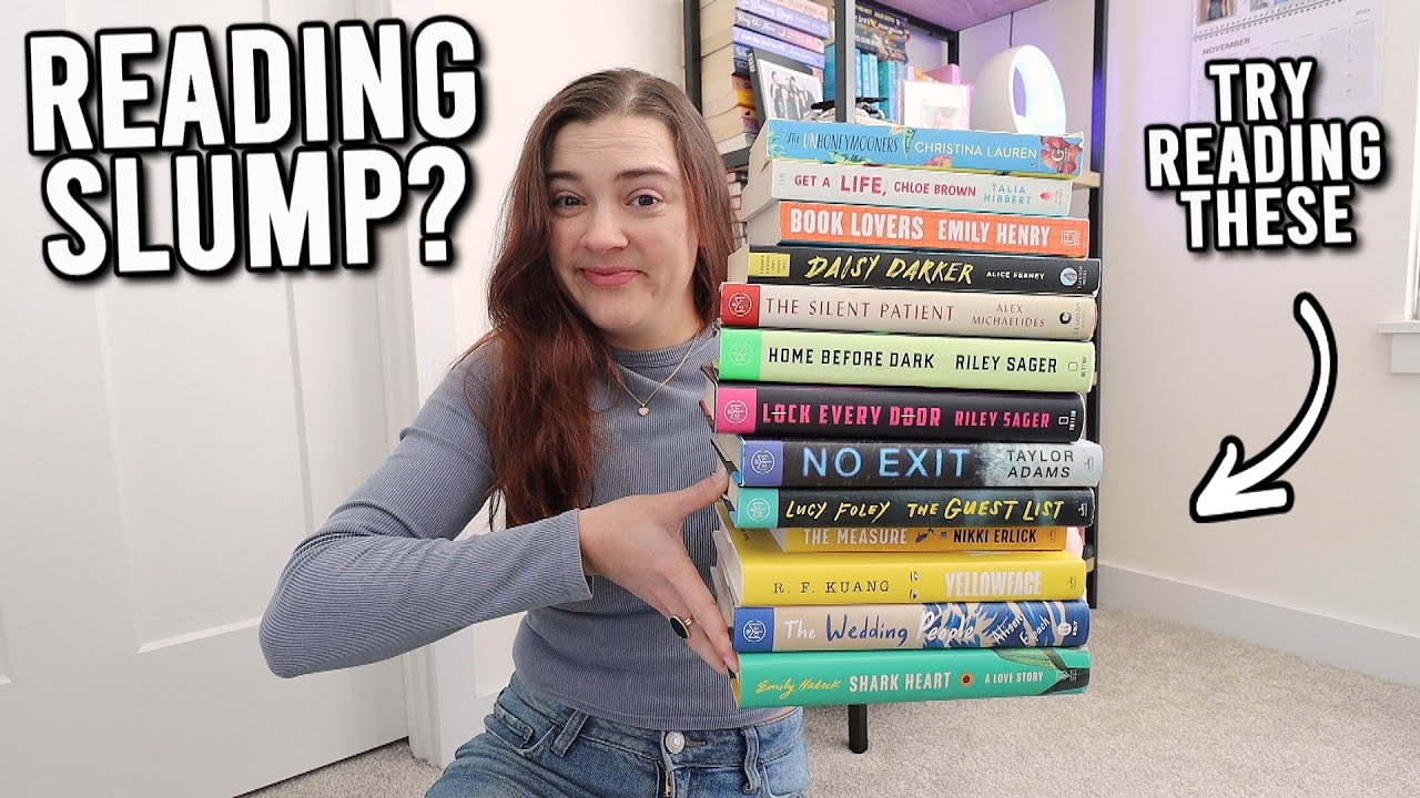 books to get you back into reading ️‍🔥(books to get you out of a ...