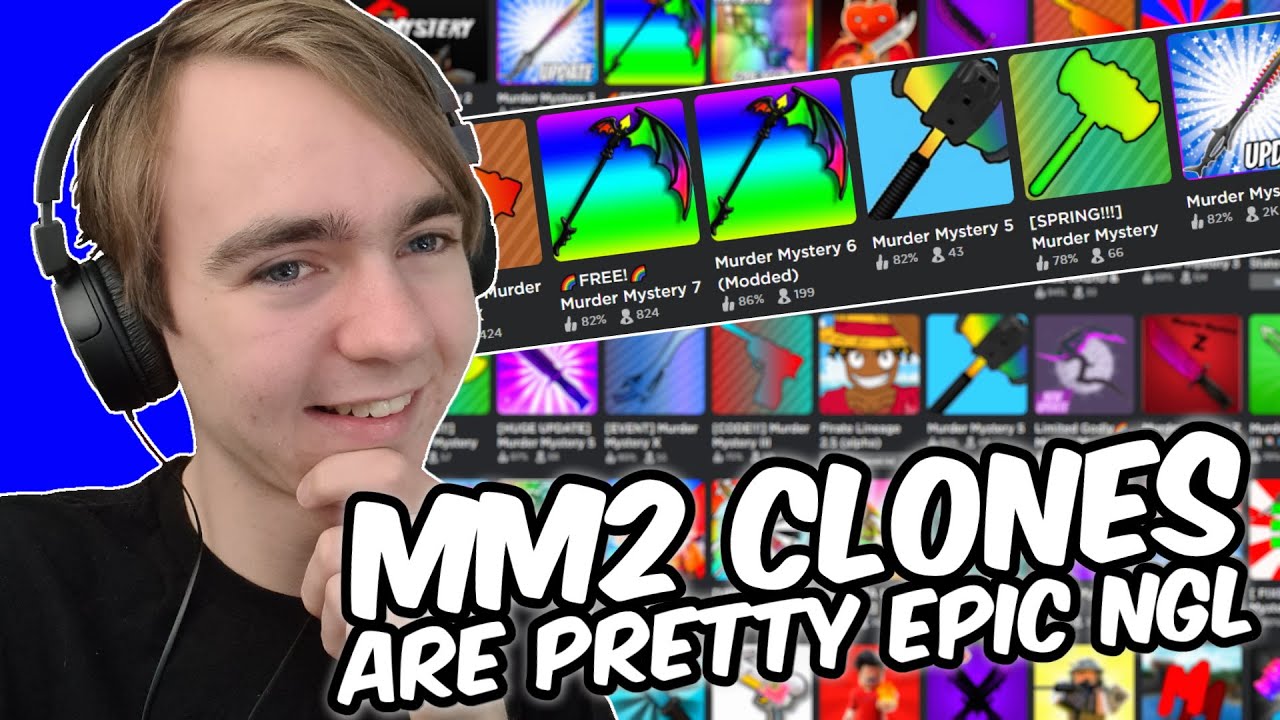Murder Mystery 2 Clones in Roblox are pretty epic ngl - YouTube