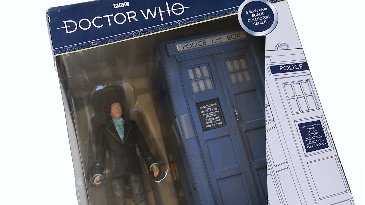 Doctor Who: Fourth Doctor Regenerated & TARDIS Figure Set Unboxing ...