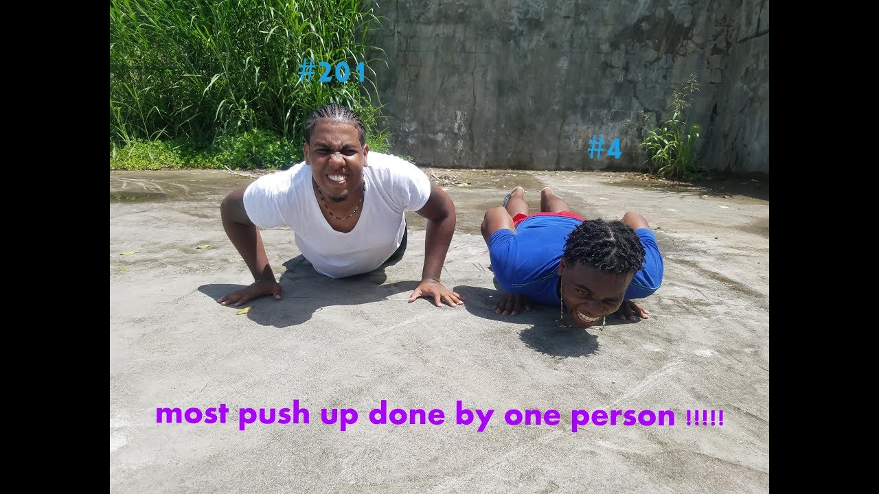 Push ups competition - YouTube