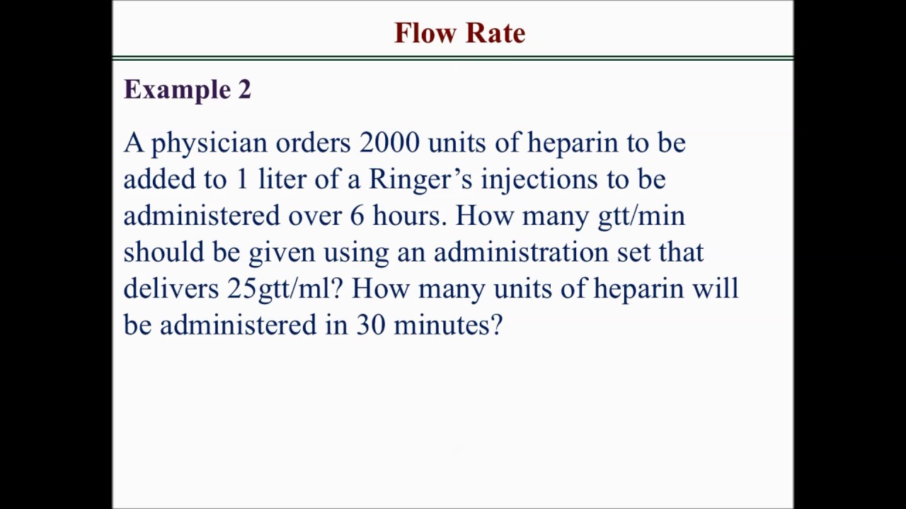 How To Solve Flow Rate Calculation Problems 5 YouTube how-to-solve-flow-rate-calculation-problems-5-youtube
