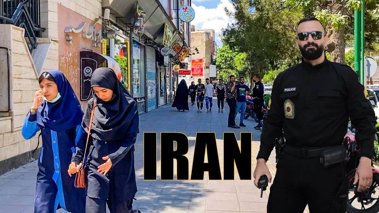 Photography of good Iranian police - Arak city tour - YouTube