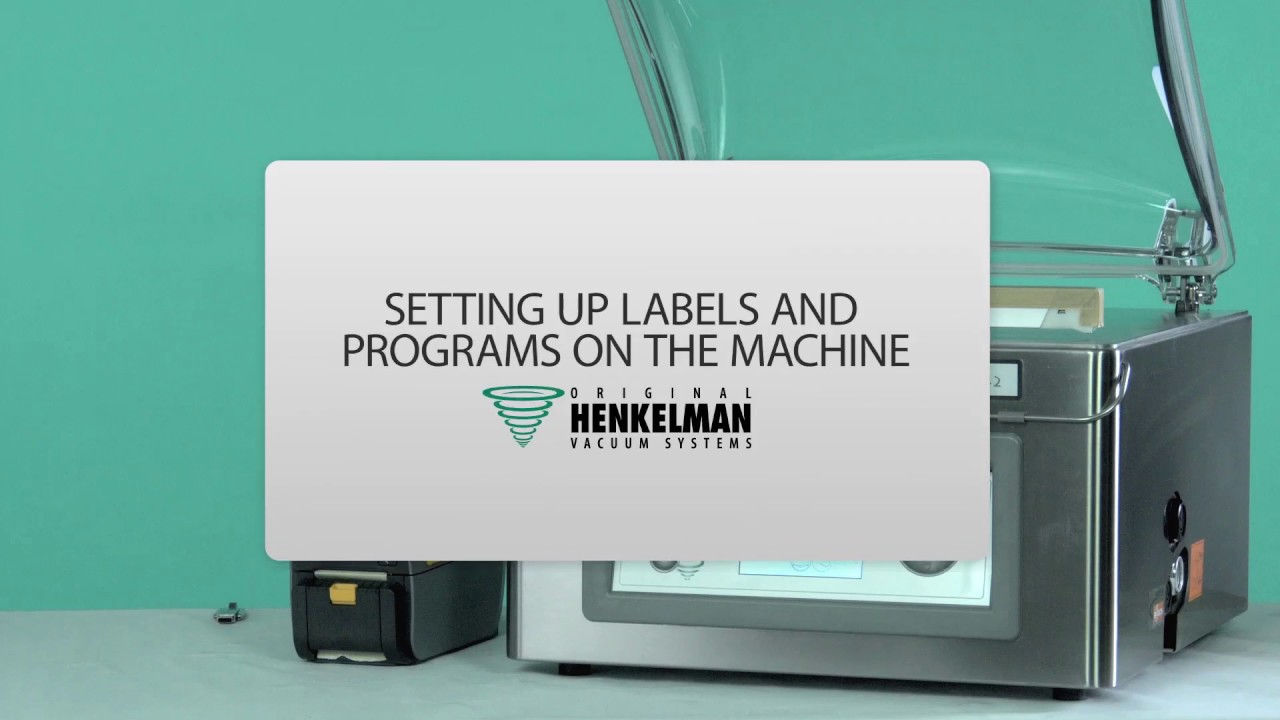 Setting up programs, names & labels on the ACS - YouTube