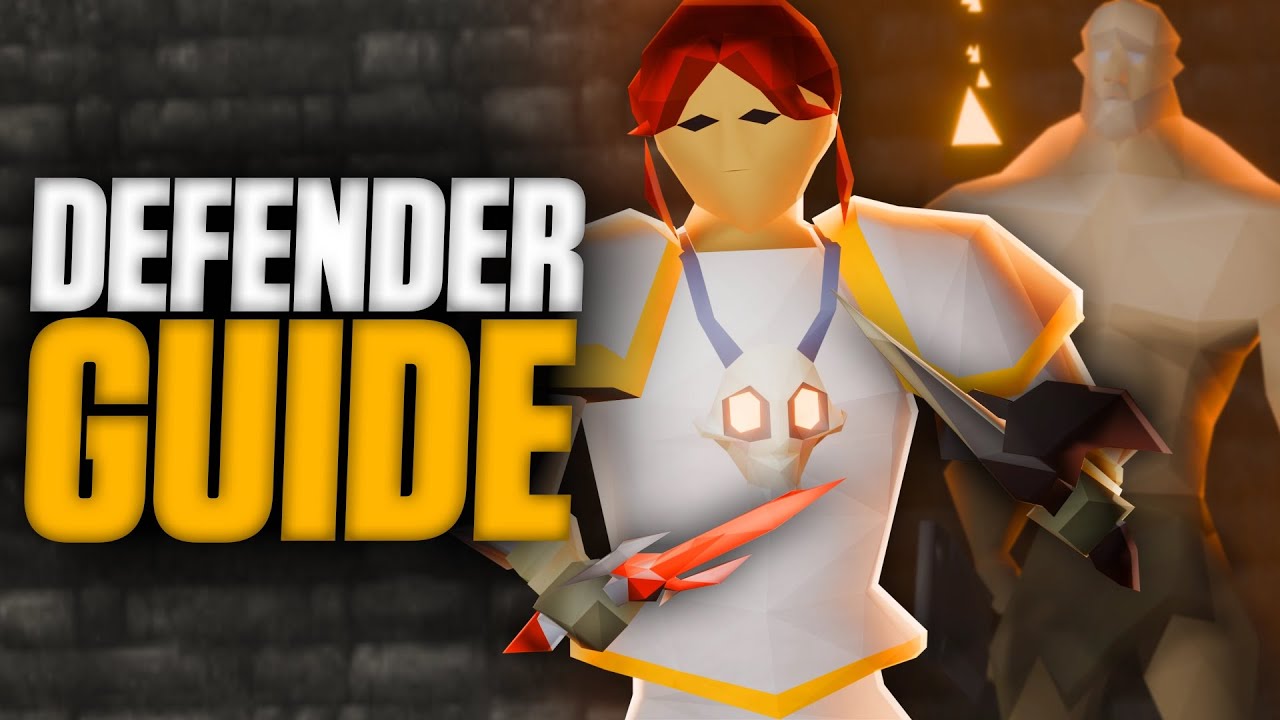 The Only OSRS Defender Guide You'll Ever Need... - YouTube