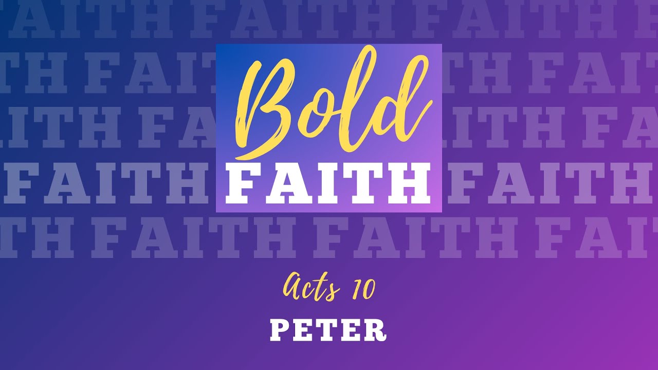 Peter - Bold Faith - YouTube
