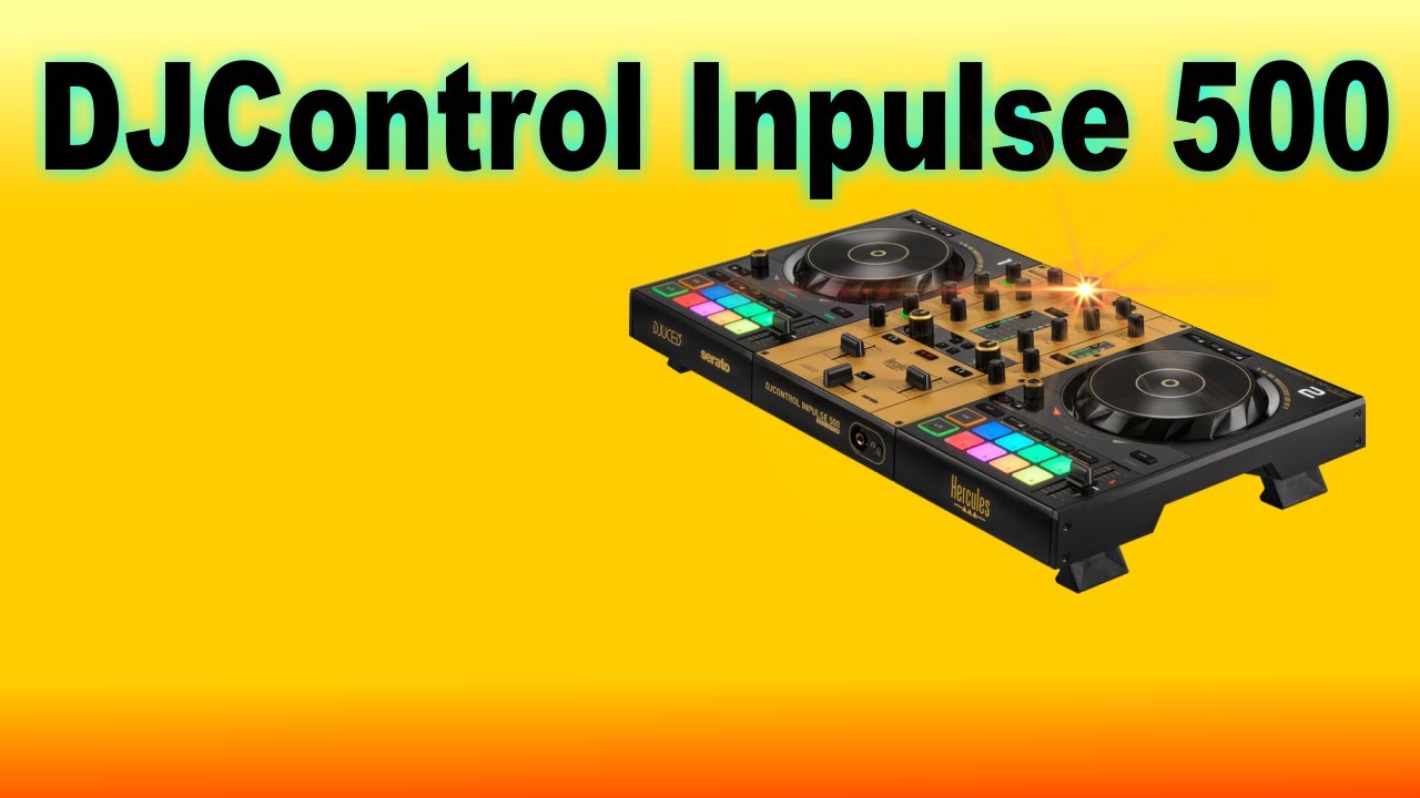 DJ Inpulse 500 Gold Edition Hercules - YouTube
