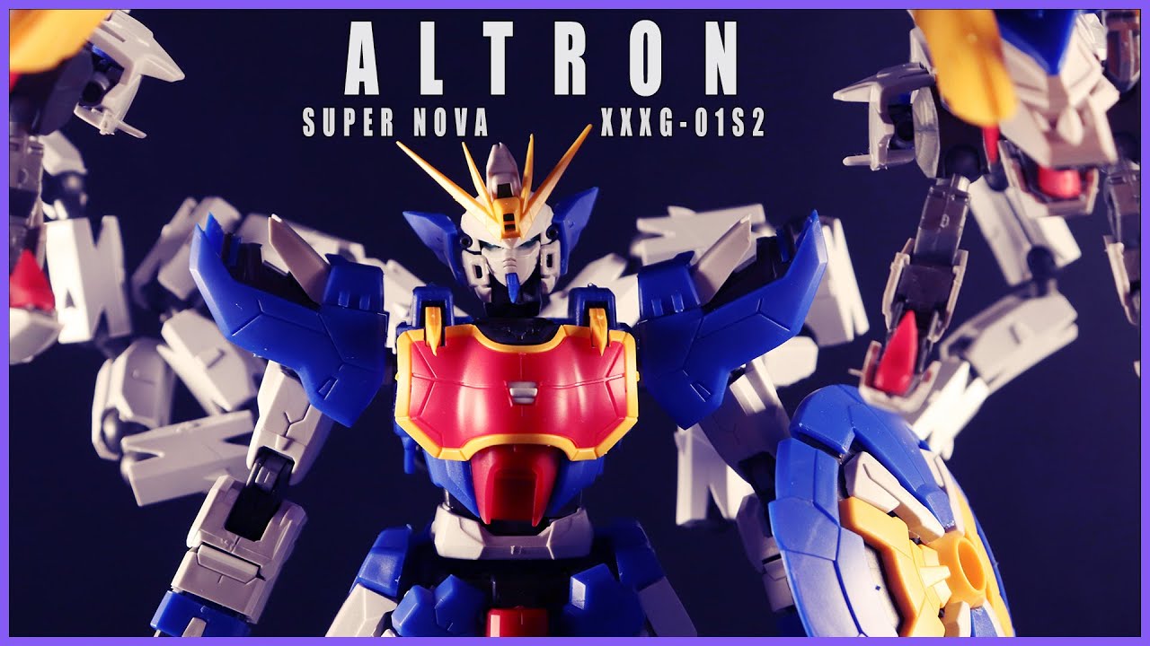 슈퍼노바 알트론(나타쿠) 블루버전 빠른조립, 리뷰 | Supernova Altron(NATAKU) ver.Blue - YouTube