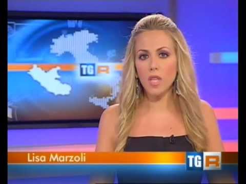 Lisa Marzoli RAI 3 Telegiornale LAZIO 26 08 2011 - YouTube