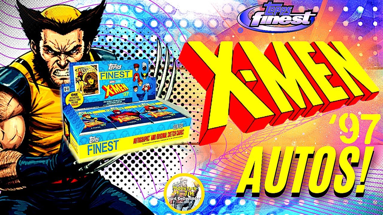 X-Men '97 Autos! Preview: 2025 Topps Finest X-Men '97 Box Sets - YouTube