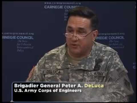 Brigadier General P. DeLuca: Army Corps' Green Goals - YouTube