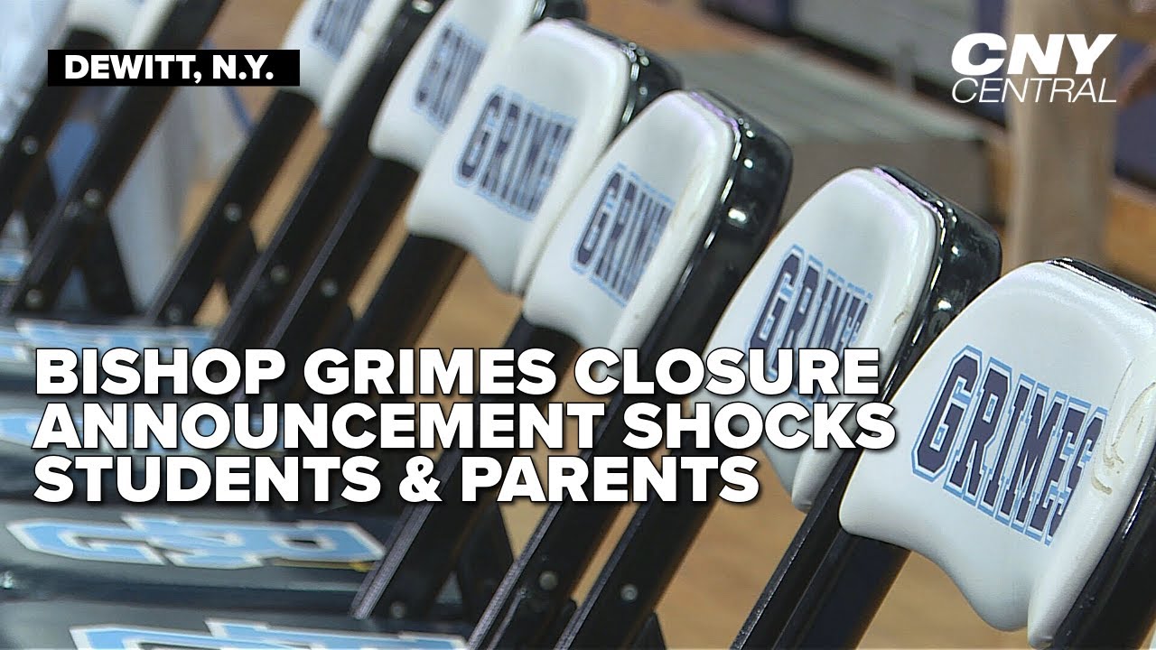 Bishop Grimes High School closure leaves community in shock - YouTube