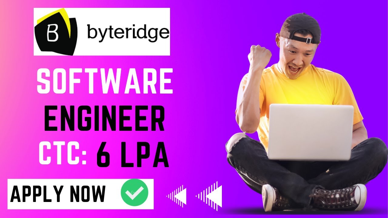 Byteridge Software Engineer Full Time Opportunity | Batch 2023 | CTC 6 LPA | Hiring Freshers ...