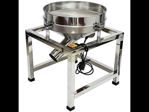 Mini Sifter Vibrator (Powder Separator) - YouTube