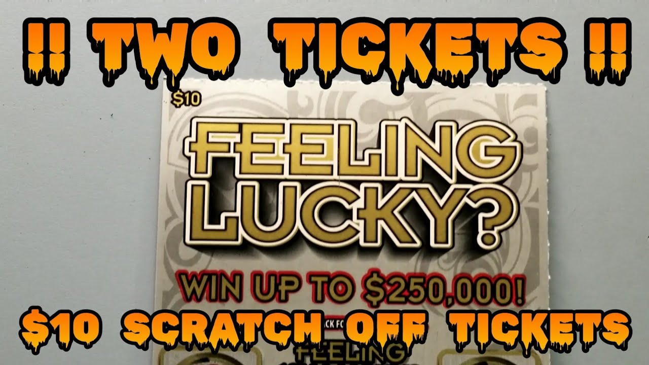 FEELING LUCKY? !! LOOKING FOR A SYMBOL !! $10 MAINE scratch off tickets ...