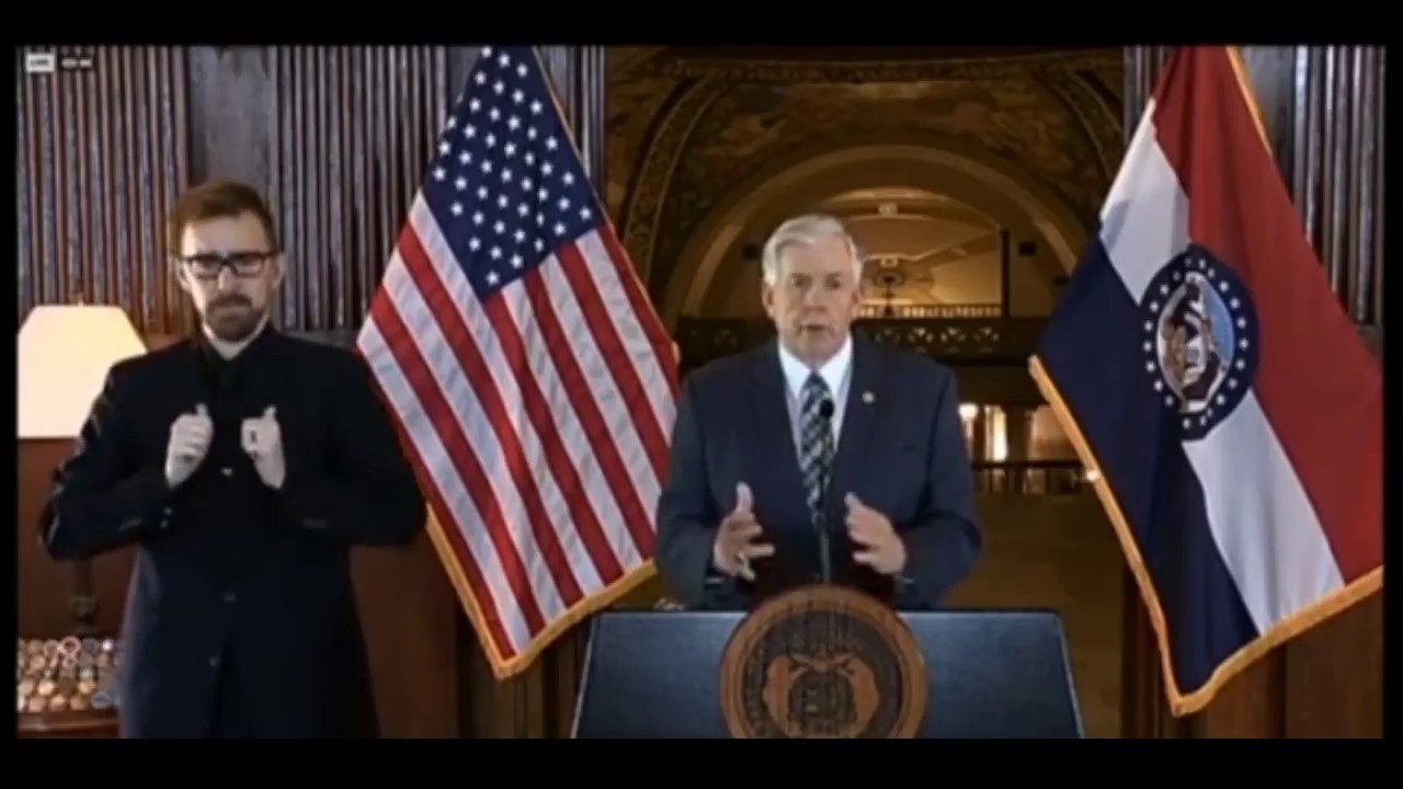 Missouri Governor Parsons Holds Press Conference with a DJ to get his ...