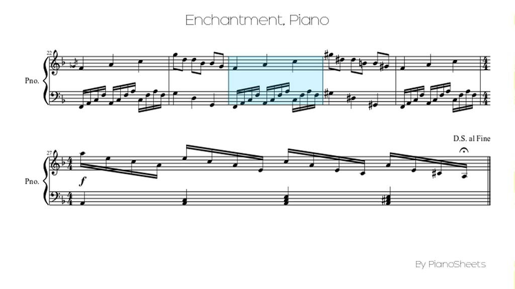 Enchantment [Piano Solo] - YouTube
