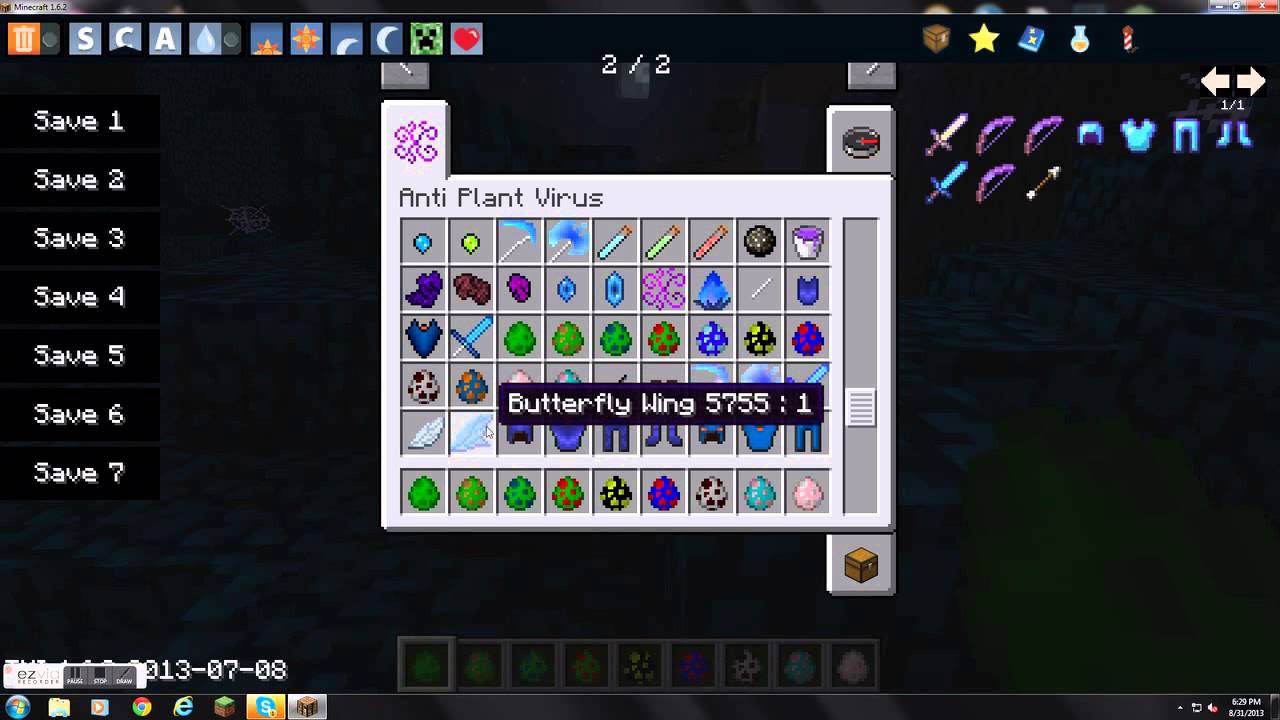 Minecraft Mod Showcase: Anti-Plant Virus! - YouTube