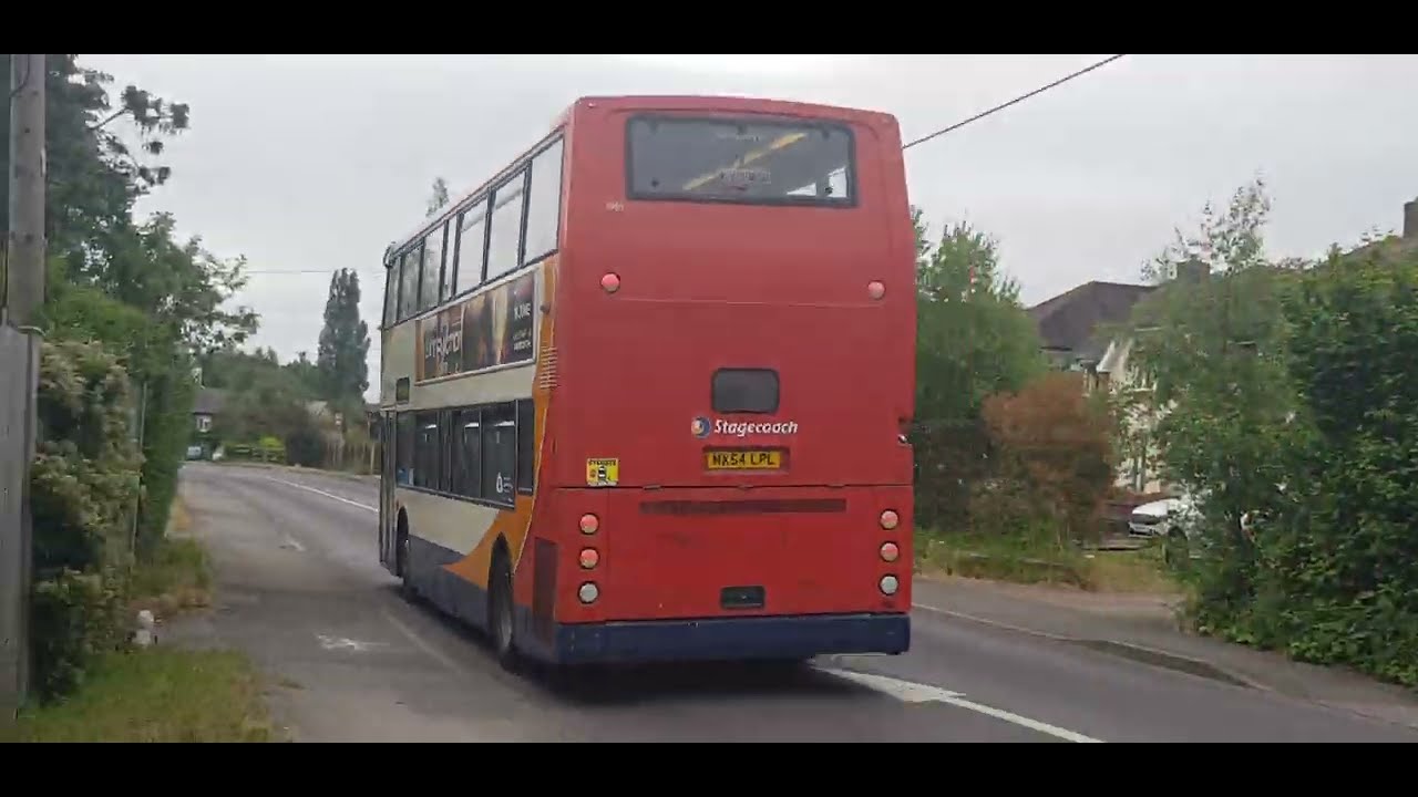 Here is the stagecoach bus 18185 on the PT5 in Normandy Friday 9 June ...