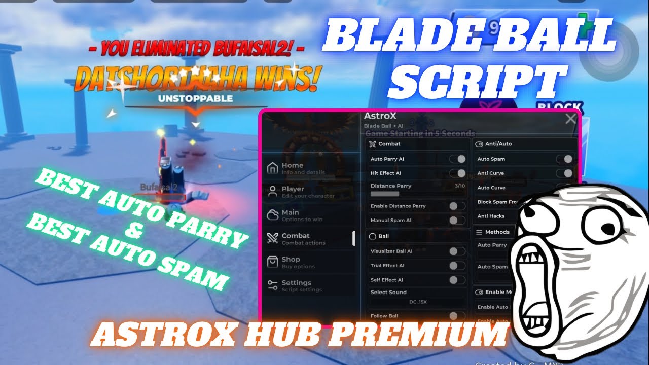 Blade Ball Script | Cách Hack Blade Ball Auto Parry, Auto Spam, Anti ...