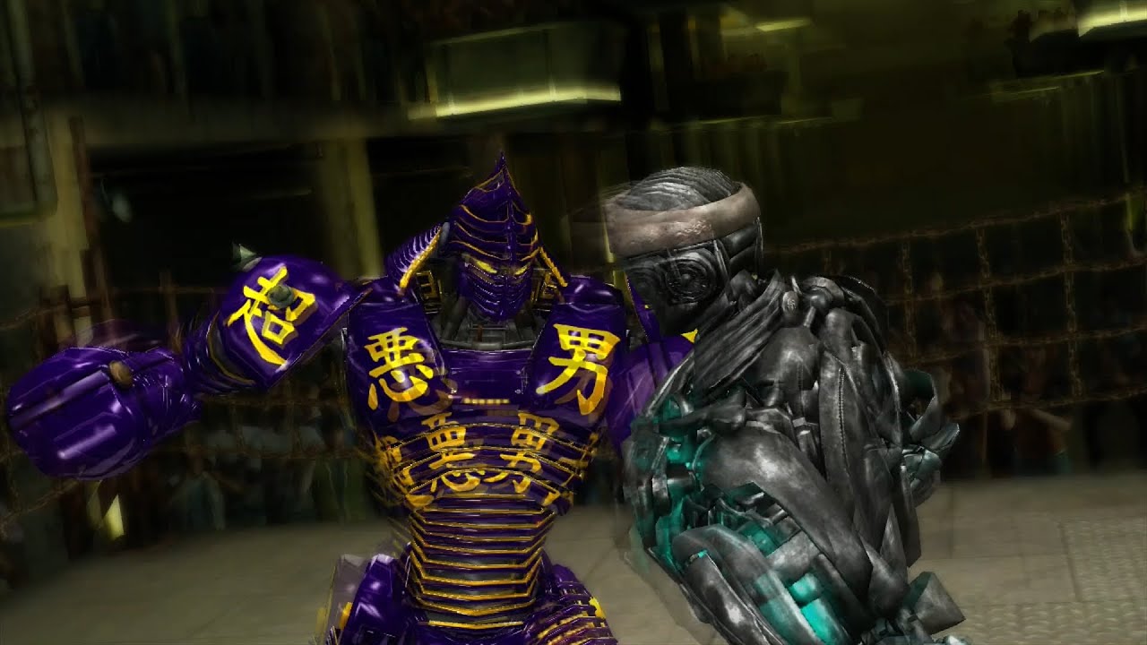 REAL STEEL THE VIDEO GAME [XBOX360/PS3] - NOISY BOY vs ATOM - YouTube