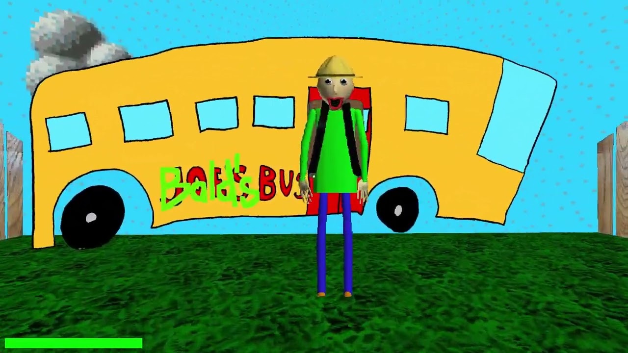 Baldi's Basics Field Trip Demo || KEEP THE FIRE LIT OR BALDI WILL CHASE ...